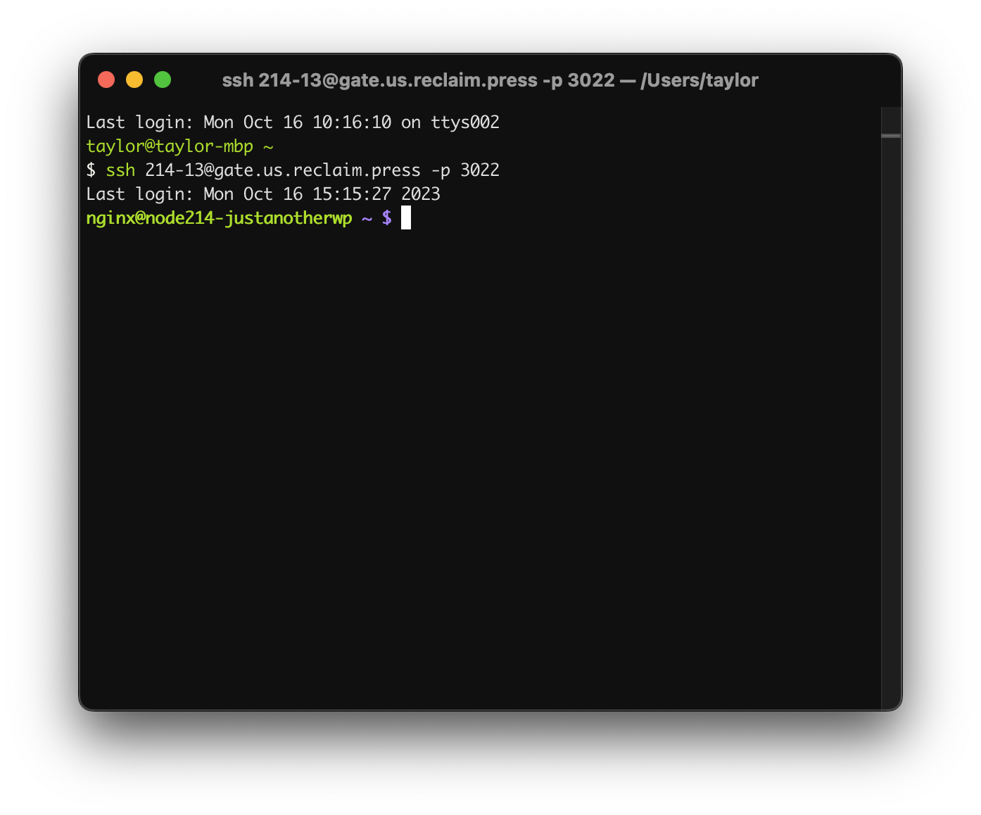Using SSH or SFTP on ReclaimPress – Reclaim Hosting Using SSH or SFTP on ReclaimPress – Reclaim Hosting
