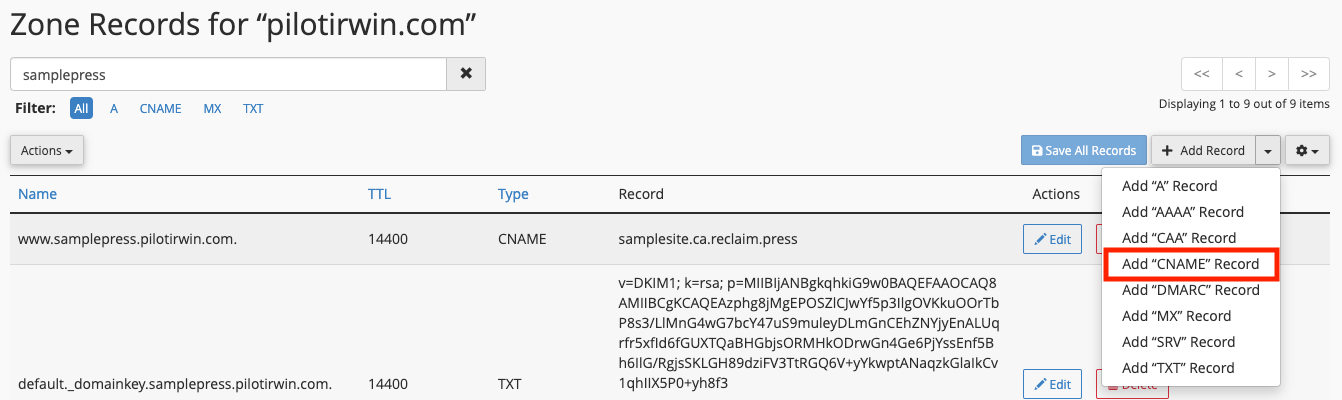 Mapping Domains in ReclaimPress – Reclaim Hosting Mapping Domains in ReclaimPress – Reclaim Hosting